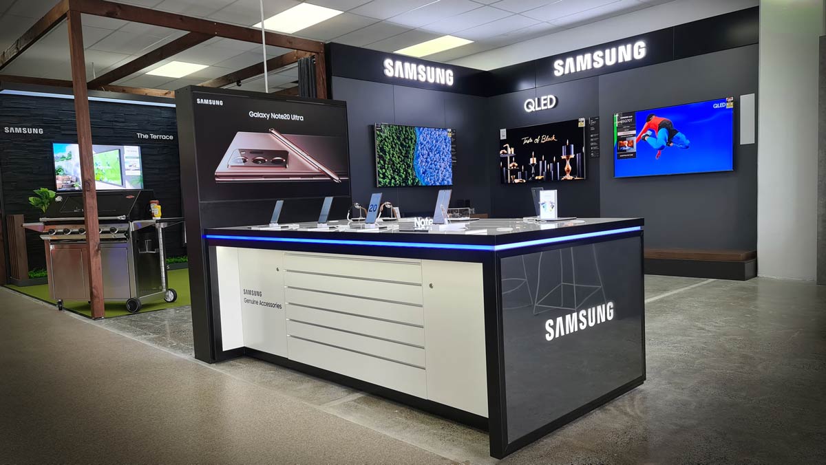 Samsung Store-In-Store Albany 100%