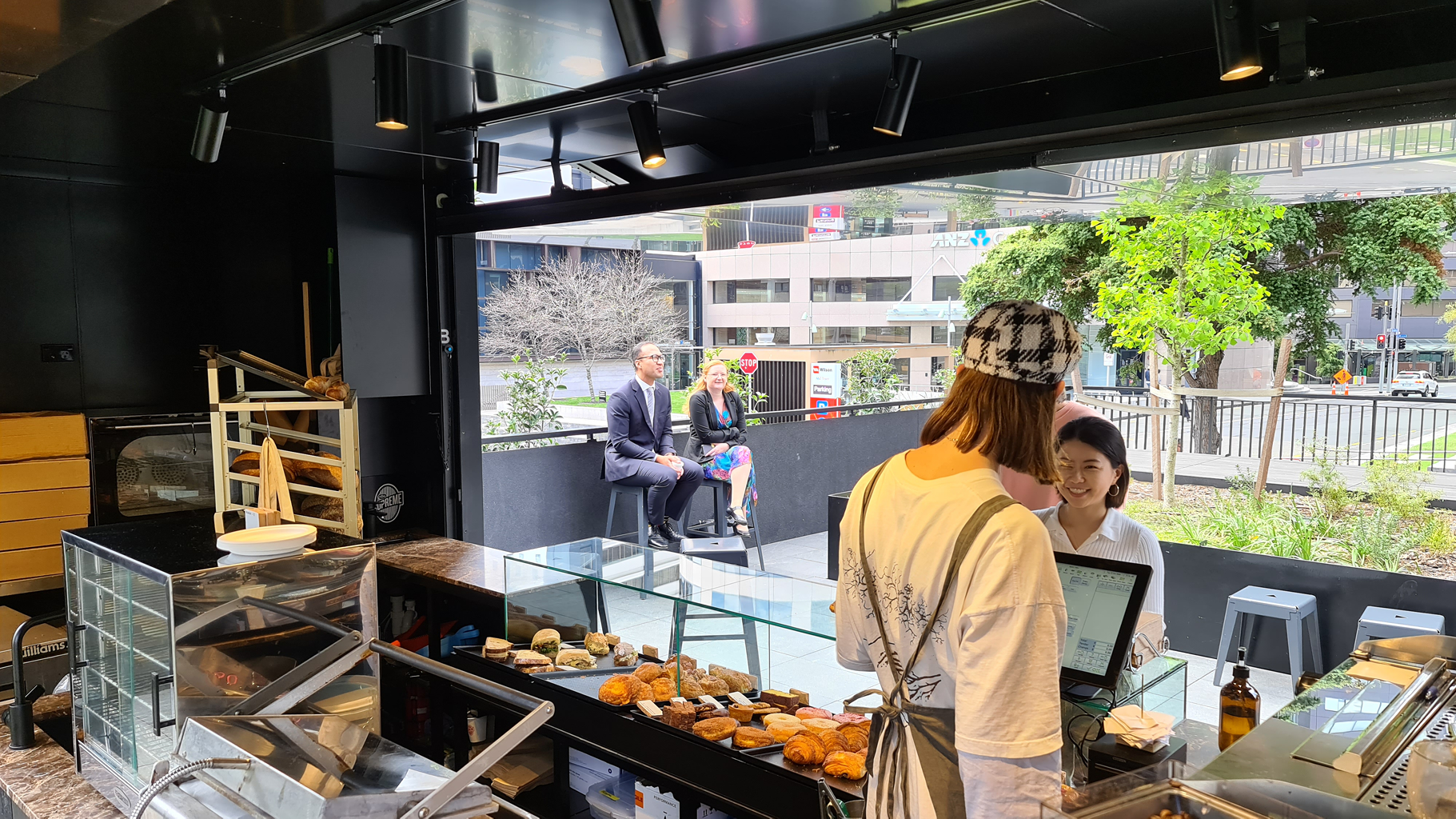 Daily Bread Pop up Container Fit-out - Three Sixty