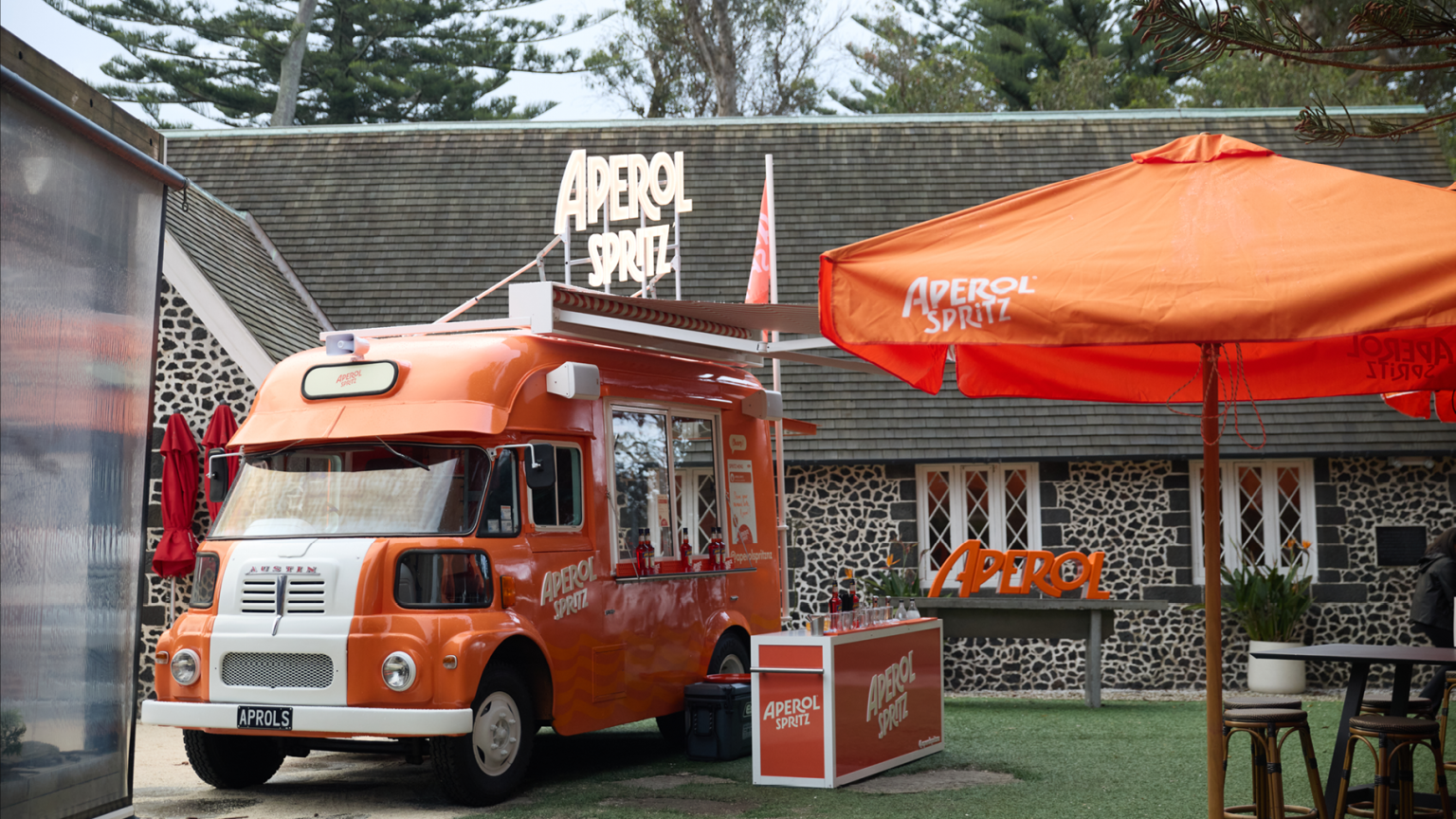 Aperol Spritz Promotional Vehicle - Three Sixty
